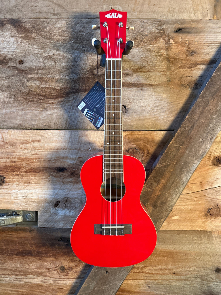 Kala KA Red Candy Car Soprano – Starr's Guitars